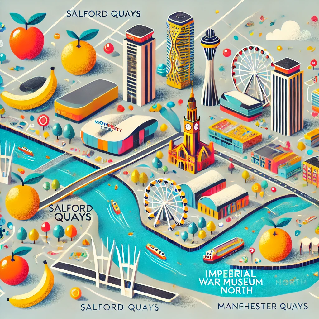 Fruit Deliveries in Salford Quays